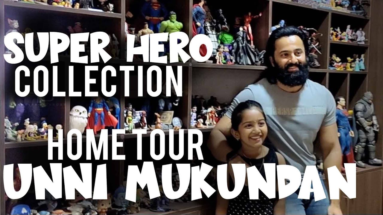 Home Tour Unni Mukundan | Devananda | Malikappuram - Mallu Tube